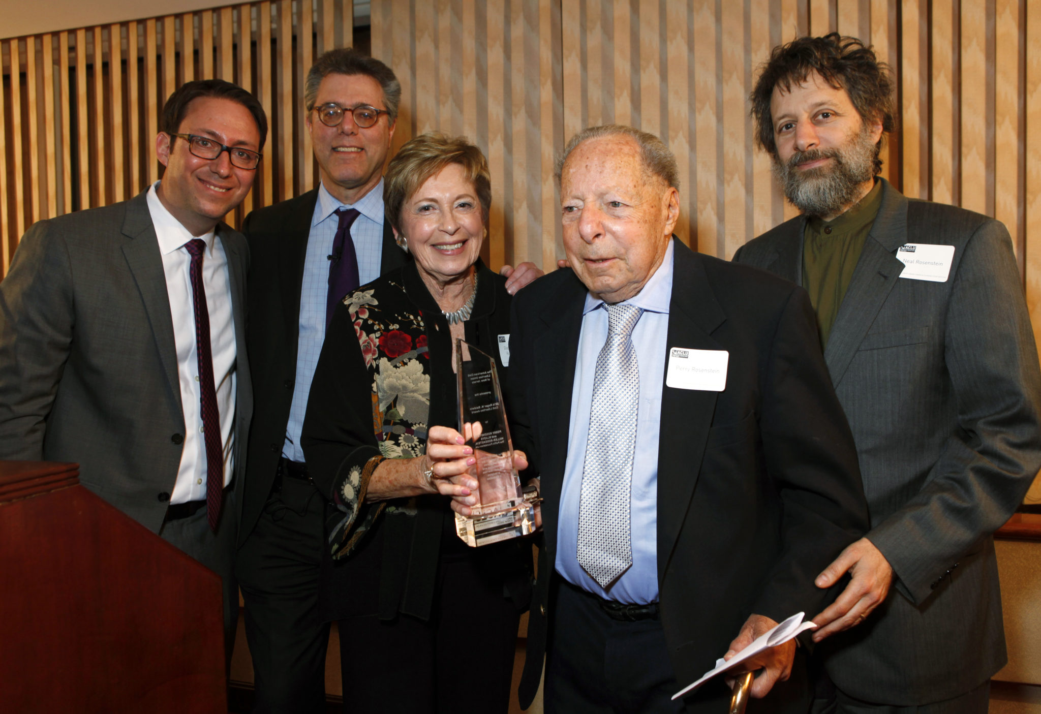 Perry and Gladys Rosenstein of the Puffin Foundation, Ltd. honored at ...